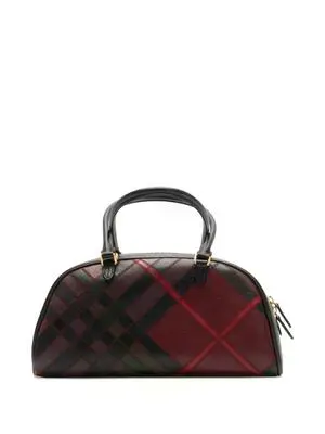Burberry Check-pattern Tote Bag