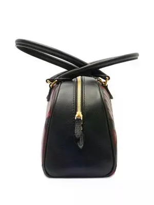 Burberry Check-pattern Tote Bag