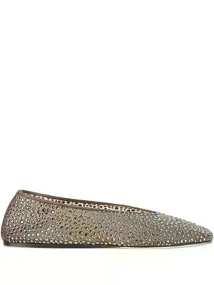 Le Monde Beryl Crystal-embellished Ballet Flats