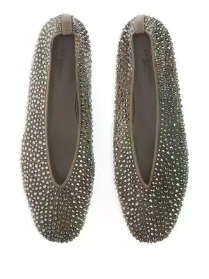 Le Monde Beryl Crystal-embellished Ballet Flats