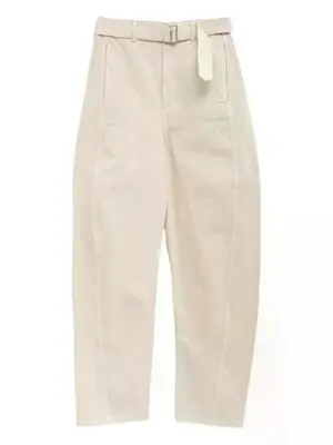 LEMAIRE Belted Paneled Trousers