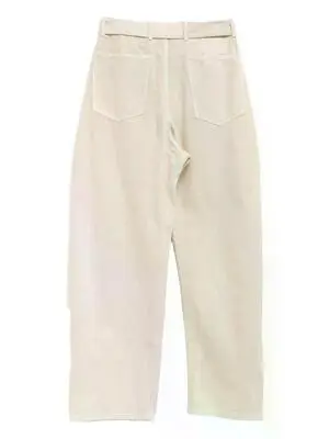 LEMAIRE Belted Paneled Trousers