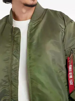 Alpha Industries Ma-1 Vf 59 Zip-up Bomber Jacket - Green