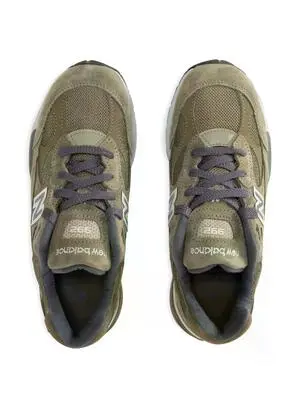 NEW BALANCE 992 Suede Sneakers - Green