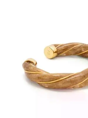 AURÉLIE BIDERMANN Diana Twisted Bangle Bracelet