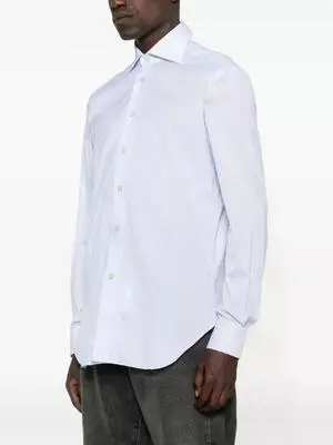 Kiton Striped Cotton Shirt
