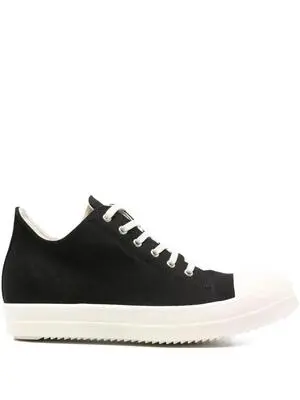Rick Owens Lace-up Round-toe Sneakers