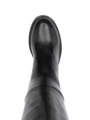 NEROGIARDINI 50mm Zip-detail Block-heel Boots