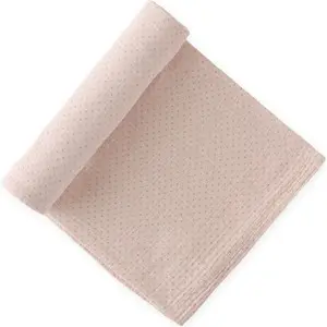 PEHR Pin Dot Organic Cotton Swaddle - Pin Dot Peony