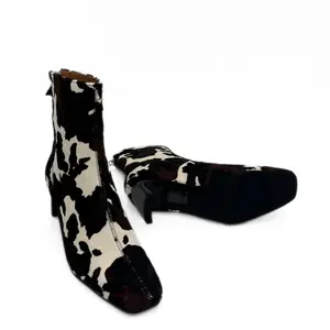 AMIE RAFA Harlow Cow Bootie