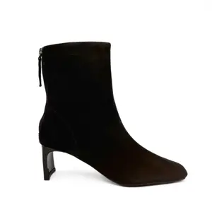 AMIE RAFA Harlow Suede Bootie