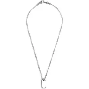 JONAS STUDIO Sterling Dog Tag Pendant Necklace - Silver