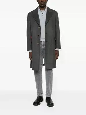 Brunello Cucinelli Button-fastening Flap-pocket Coat