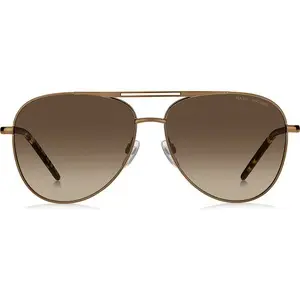 Marc Jacobs 59mm Pilot Sunglasses - Brown/brown Sf