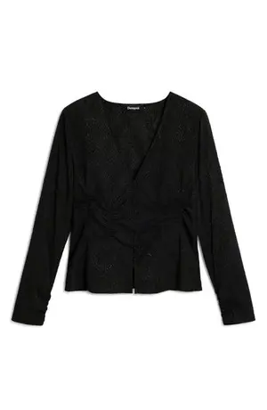 Desigual Ruched Top