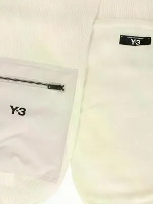 Y3 Ny Scarf - Neutrals