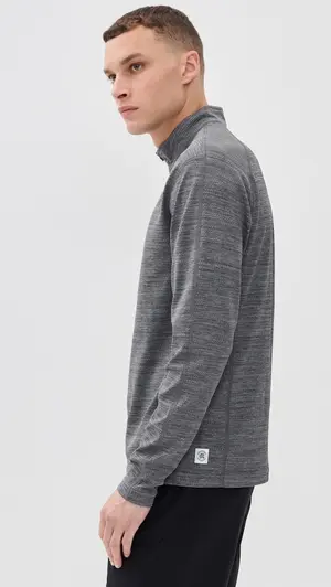 Reigning Champ Solotex Mesh Tiebreak Quarter Zip