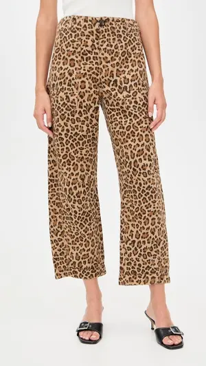 PISTOLA Tori Leopard Print Pants