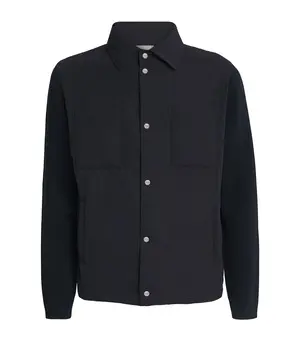 Herno Single Breasted Overshirts For Men