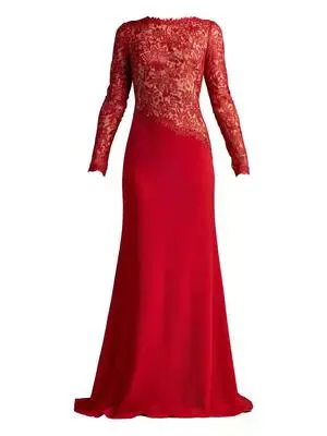 Tadashi Shoji Lace-insert Dress