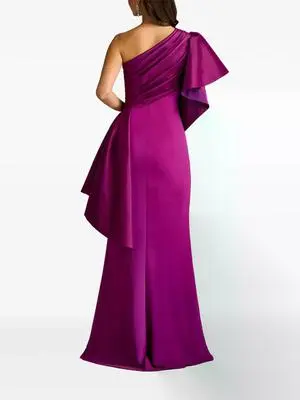 Tadashi Shoji Santa Fe One-shoulder Gown - Purple