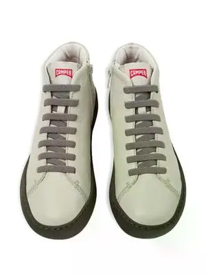 Camper Peu Touring Leather Lace-up Sneakers - Neutrals