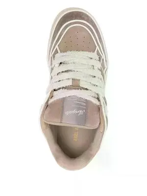 Axel Arigato Area Lo Leather Panelled Sneakers