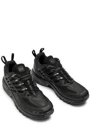 SALOMON Acs Pro Panelled Mesh Sneakers - Black