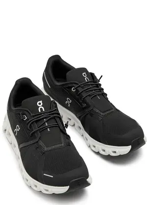 On Cloud Panelled Mesh Sneakers