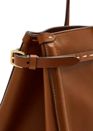 Valentino Garavani Antibes Medium Leather Top Handle Bag