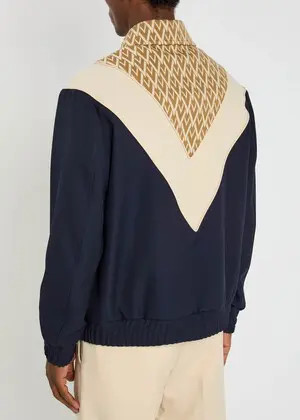 Valentino Garavani Colour-block Twill Jacket