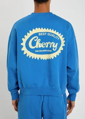 CHERRY LOS ANGELES Logo-print Cotton Sweatshirt