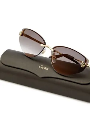 CARTIER Panthère De Cat-eye Sunglasses