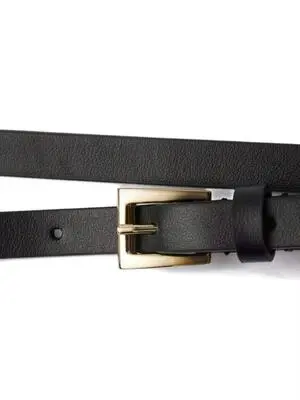 Prada Leather Square-buckle Belt