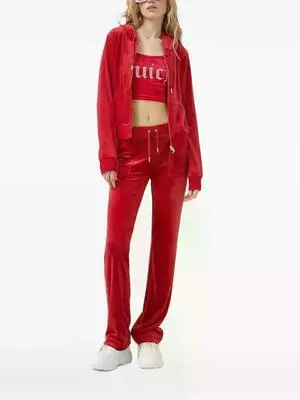 Juicy Couture Embroidered Zip-up Hoodie