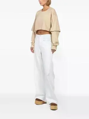 FREEDÉR Double-layered Cropped Top