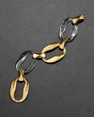 Alexis Bittar Liquid Lucite Link Bracelet