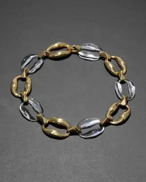 Alexis Bittar Liquid Lucite Link Necklace