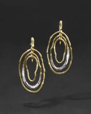 Alexis Bittar Solanales Crystal Pavé Mobile Post Earrings