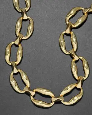Alexis Bittar Molten Link Necklace - Gold