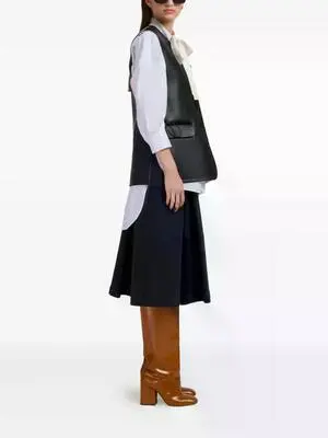 Marni Front-button Leather Gilet