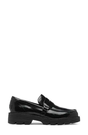 Sorel Revel Ave Penny Loafer - Black/chalk