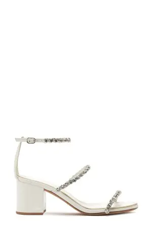 ALEXANDRE BIRMAN Alexa Crystal Strap Sandal