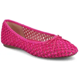 BIRDIES The Songbird Openweave Flat - Hot Pink