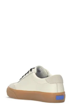 Keds® Jump Kick T-toe Sneaker - Egret/oatmeal