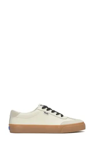 Keds® Jump Kick T-toe Sneaker - Egret/oatmeal