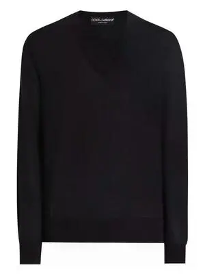Dolce & Gabbana V-neck Cashmere Sweater