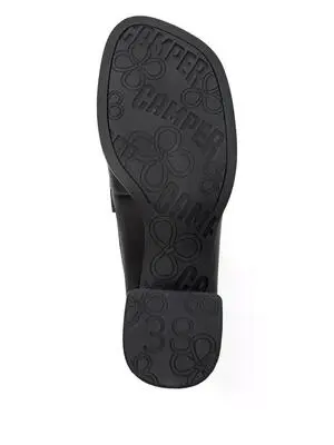 Camper 65mm Kora Leather Loafers - Black