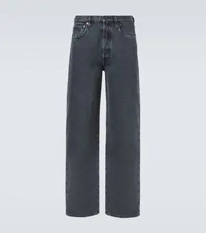 Prada High-rise Wide-leg Jeans