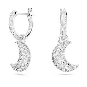 SWAROVSKI Luna Drop Earrings - White